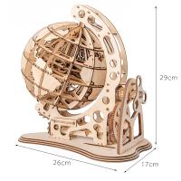 China 3D Perpetual Wooden Block Puzzle Toys Wooden Mechanical Model for sale