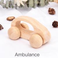 China Beech Unisex ISO9001 Wooden Car Toy Police Montessori for sale