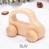 China Beech Unisex ISO9001 Wooden Car Toy Police Montessori for sale