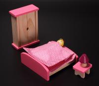 China Children ISO9001 Castle Wooden Doll House Toys  Dream House for sale