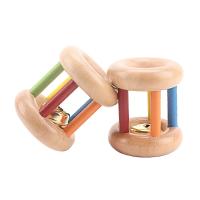 China Handbell 15CM Wooden Musical Toys Instruments BeBe Tambor for sale
