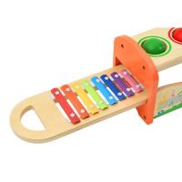 China Eight Notes 15cm Wooden Musical Toys Wooden Xylophone Baby for sale