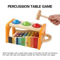 China 8 Notes Piano Kids Wooden Xylophone Instruments Educational Toys for sale