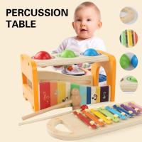 China 8 Notes Piano Kids Wooden Xylophone Instruments Educational Toys for sale