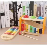China 8 Notes Piano Kids Wooden Xylophone Instruments Educational Toys for sale