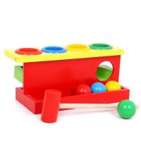 China Piling Hand 10cm Shape Matching Toy Wooden Musical Instruments for sale