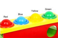 China Piling Hand 10cm Shape Matching Toy Wooden Musical Instruments for sale