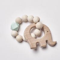 China Jewelry Crochet Teething Ring Personalised Organic Wooden Teethers for sale