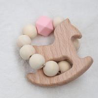 China Jewelry Crochet Teething Ring Personalised Organic Wooden Teethers for sale