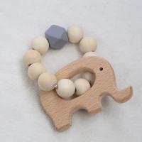 China Jewelry Crochet Teething Ring Personalised Organic Wooden Teethers for sale