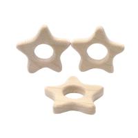 China Beech 2cm Wooden Teething Toy Rabbit 4cm Personalised Wooden Teether for sale