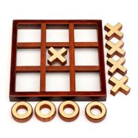 China Entertainment 91mm Antique Wooden Chess Set And Board Parent Child Interactive for sale