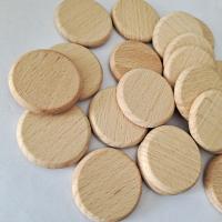 China Tree Bark 5cm Natural Wood Discs Circle Wood Slices Cutouts Ornaments for sale