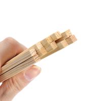 China Counting 30Pcs Unfinished Wood Crafts Square Wooden Rods for sale