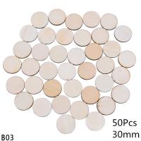 China Blank Painting 10cm Unfinished Wood Crafts Pine Wood Discs for sale