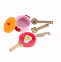 China 69cm Wooden Miniature Kitchen Set 48cm Minnie Mouse Wooden Kitchen for sale
