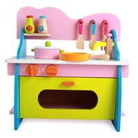 China Cooking 3cm Cosplay Wooden Miniature Kitchen Set Mini Wooden Kitchen Toy for sale