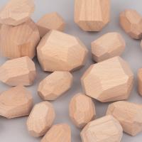 China Montessori Nordic Wooden Stone Stacking Game Creative Wood Toys for sale