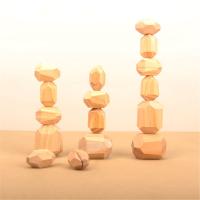 China 5cm 36pcs Digital Wooden Blocks Toys Baby Geometric Stacking Blocks for sale