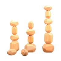 China 5cm 36pcs Digital Wooden Blocks Toys Baby Geometric Stacking Blocks for sale