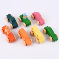 China Baby 15cm Bridge Wooden Building Blocks Toy Nesting Rainbow Block Set for sale