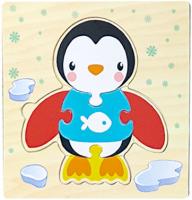 China Montessori Games Baby Toys Animals Traffic Kids 3D Puzzles Wooden Cartoon Cognition Puzzle Toy Matching for sale