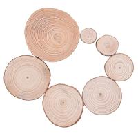 China Bark Log 12cm Unfinished Wood Crafts  Natural Wood Slices for sale