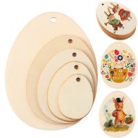 China Chips Hanging 60mm Unfinished Wood Crafts Blank Wooden Blocks for sale