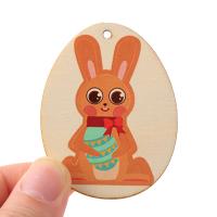 China Chips Hanging 60mm Unfinished Wood Crafts Blank Wooden Blocks for sale