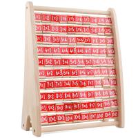 China Nontoxic Table Multiplication Montessori Arithmetic Toy Counting Wooden Blocks for sale