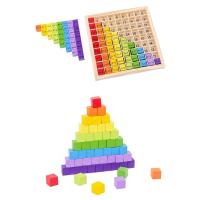 China Montessori 0.59in 99 Number Wooden Math Toy Table Abacus Counting Toy for sale