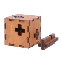 China ISO9001 Wooden Secret Puzzle Box For Kids Brain IQ Test for sale