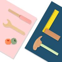 China Parent Child InteractiveWooden Workbench Tools For Intelligence Development for sale