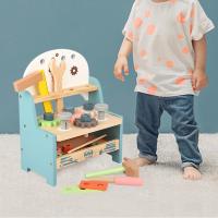 China Parent Child InteractiveWooden Workbench Tools For Intelligence Development for sale