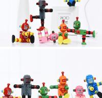 China OEM Educational Wooden Personality Building Blocks for sale