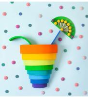 China 6pcs Rainbow Stacker Montessori Educational Wooden Toys for sale
