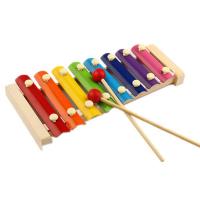 China 8 Notes Piano And Xylophone Toy With Wooden Frame for sale