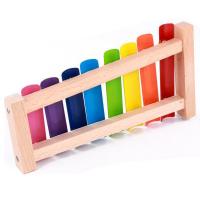 China 8 Notes Piano And Xylophone Toy With Wooden Frame for sale