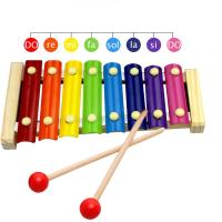 China 8 Notes Piano And Xylophone Toy With Wooden Frame for sale