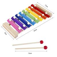China 8 Notes Piano And Xylophone Toy With Wooden Frame for sale