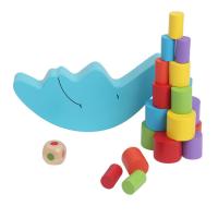 China Wooden Montessori Moon Balance Game For Early Learning for sale