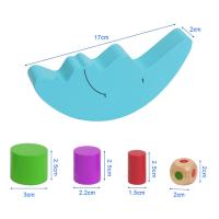 China Wooden Montessori Moon Balance Game For Early Learning for sale