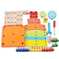 China Montessori Wooden Kids Chair Toy With Water Based Painted for sale