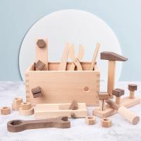 China Wooden Montessori Multifunctional Repair Tool Set For Boys for sale