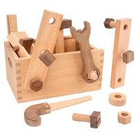 China Wooden Montessori Multifunctional Repair Tool Set For Boys for sale