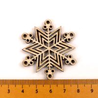 China Scrapbooks Painting Snowflake Pattern Handmade Wooden Crafts for sale