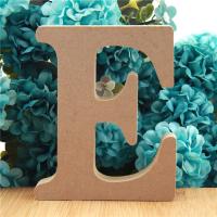 China Nontoxic Standing 3.94in Wooden Letters Alphabet For Wedding for sale