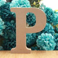 China Nontoxic Standing 3.94in Wooden Letters Alphabet For Wedding for sale