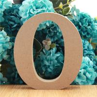 China Nontoxic Standing 3.94in Wooden Letters Alphabet For Wedding for sale