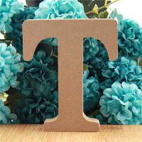China Nontoxic Standing 3.94in Wooden Letters Alphabet For Wedding for sale